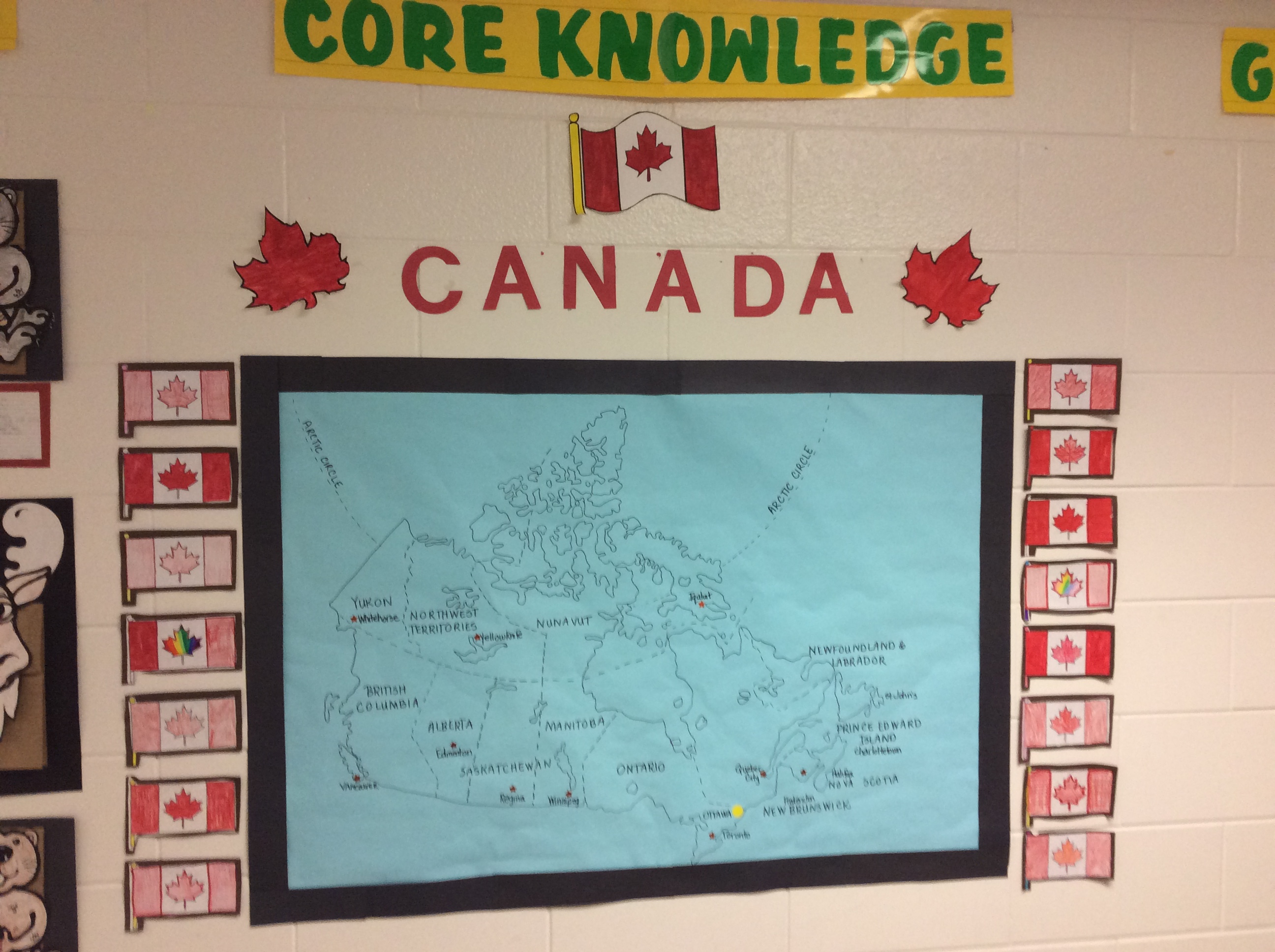 Canada Day Bulletin Board Ideas What's Good At R.N. Harris? – Durham